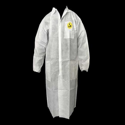 Camice monouso ESD in TNT 60gr bianco taglia XXL , Cepeitalia